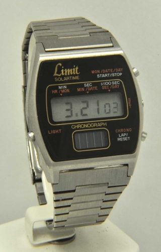 LIMIT - SOLARTIME - Solar - Vintage Digital Watch - Digital-Watch.com